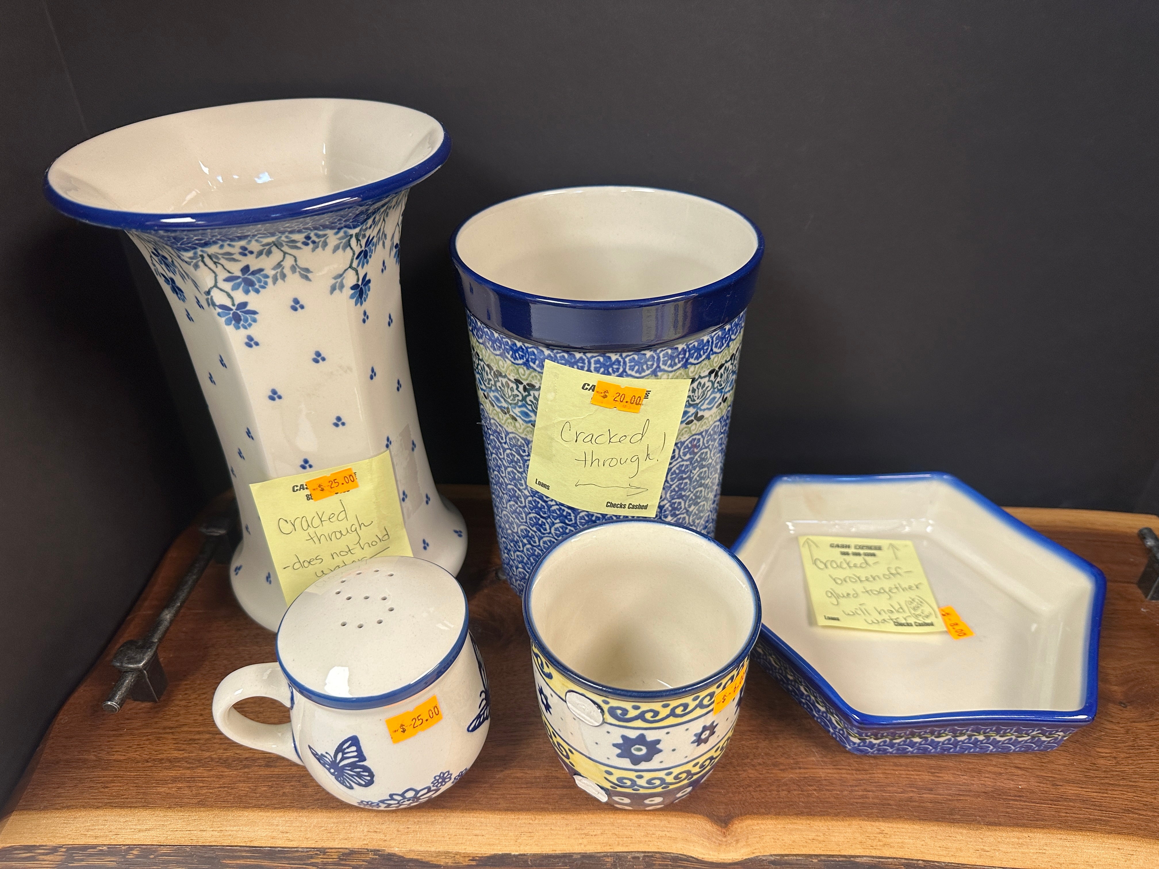 Scratch & Dent and Spare Parts – Music City Polish Pottery